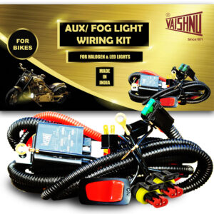 FOG LIGHT WIRING HARNESS KIT for Bikes - Plug & Play
