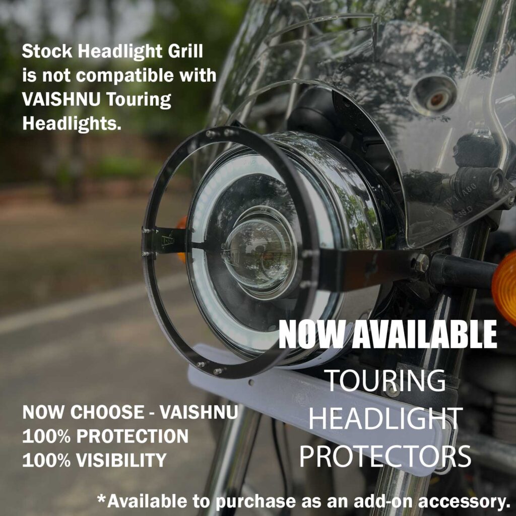 LED Touring Headlight for Royal Enfield Meteor | Made in India