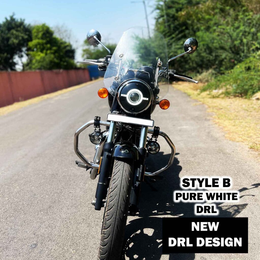 LED Touring Headlight for Royal Enfield Meteor | Made in India