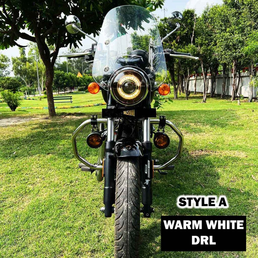 LED Touring Headlight for Royal Enfield Meteor | Made in India