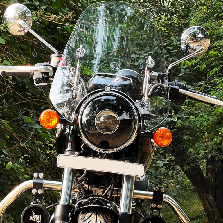 3 in 1 LED Touring Headlight for Royal Enfield Motorcycles | 400% Brighter