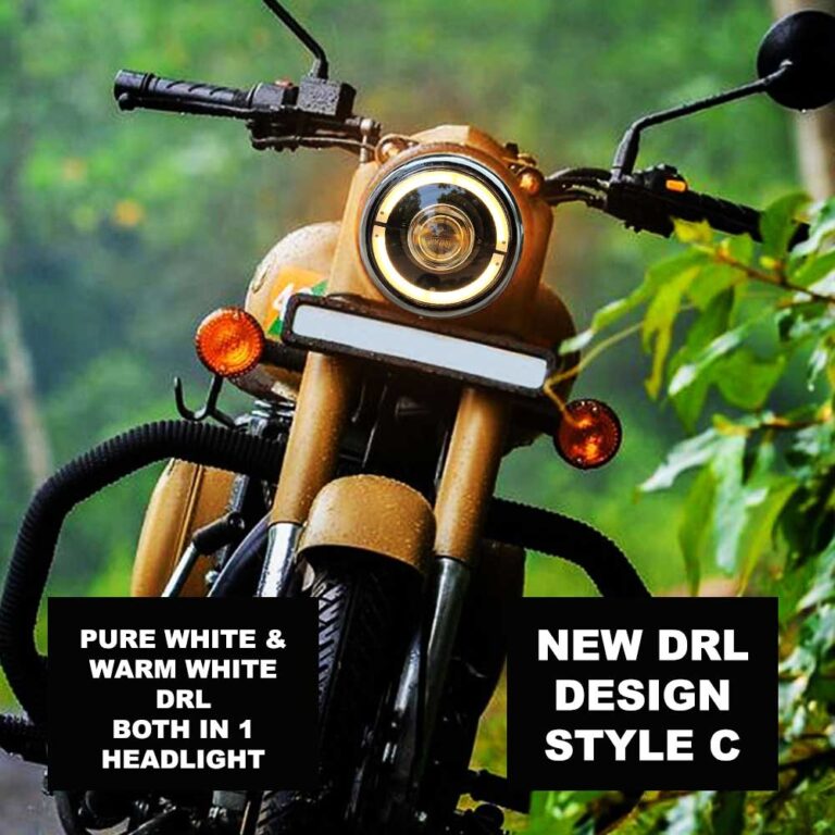LED Headlights for Royal Enfield Bullet/ Classic/ Standard/ Electra