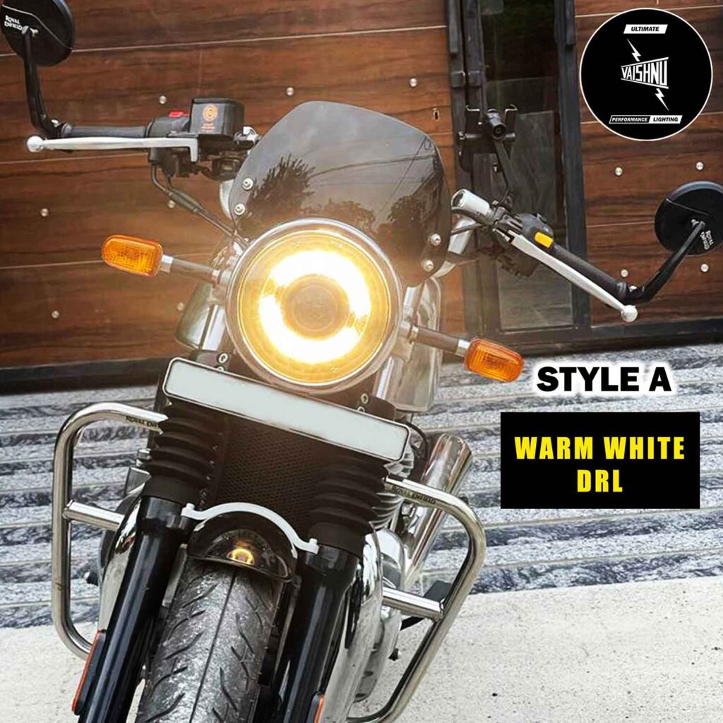 LED Touring Headlight for Interceptor/ Continental Gt 650/ Gt 535