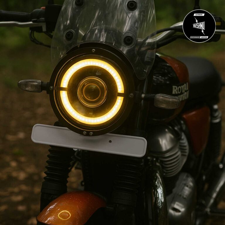 Touring Headlight Protectors for Interceptor/ GT 650 (2019-25) - VAISHNU