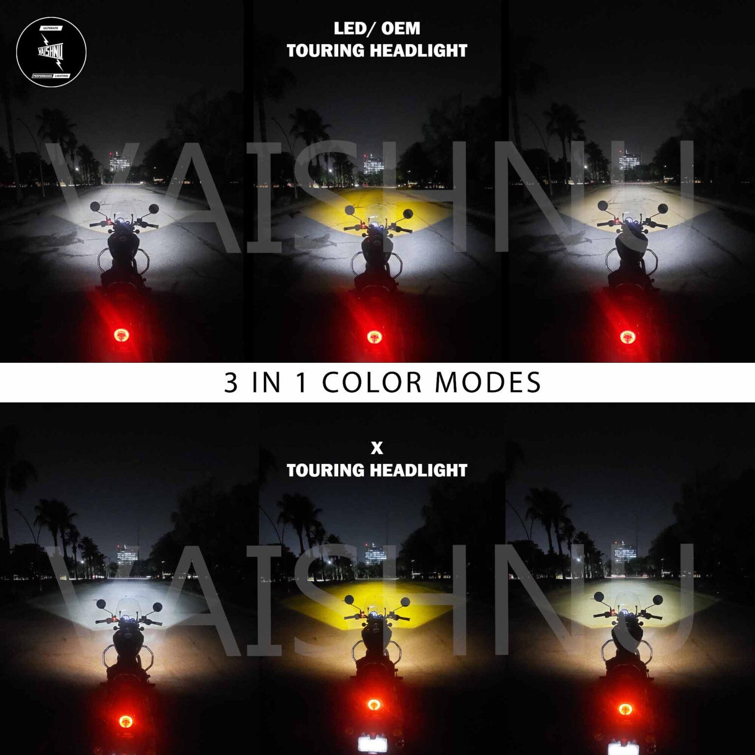 VAISHNU Headlights for Classic/ Bullet 650
